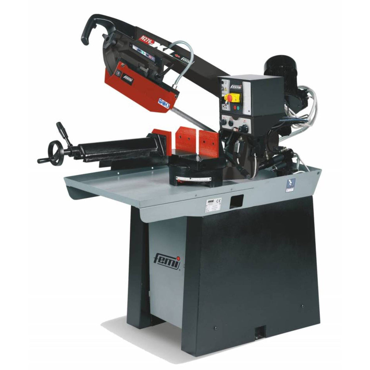 Scie à ruban FEMI N276DA XL – 2600 descente semi auto 2 Vitesses 400V ...
